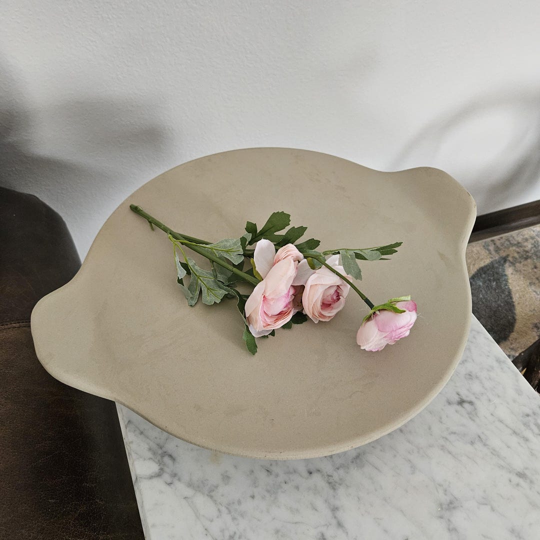 Pampered Chef Stoneware Pizza Pan With Built in Handles 15 Inch/38cm ...