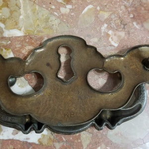 Vintage Keeler Brass Company KBC Drawer Pulls Lot of 6 Large Pulls ...