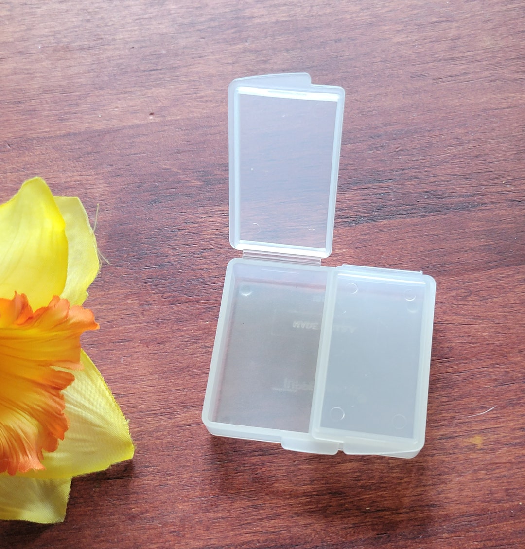 Tupperware Double Sided Pill Box Clear Mini Pill Storage Container for ...
