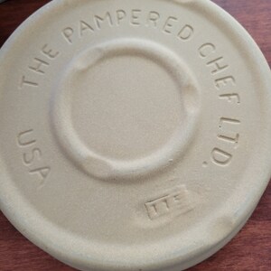 Pampered Chef 8 Inch Deep Dish Pizza Pie Pan Vintage 1990s - Etsy