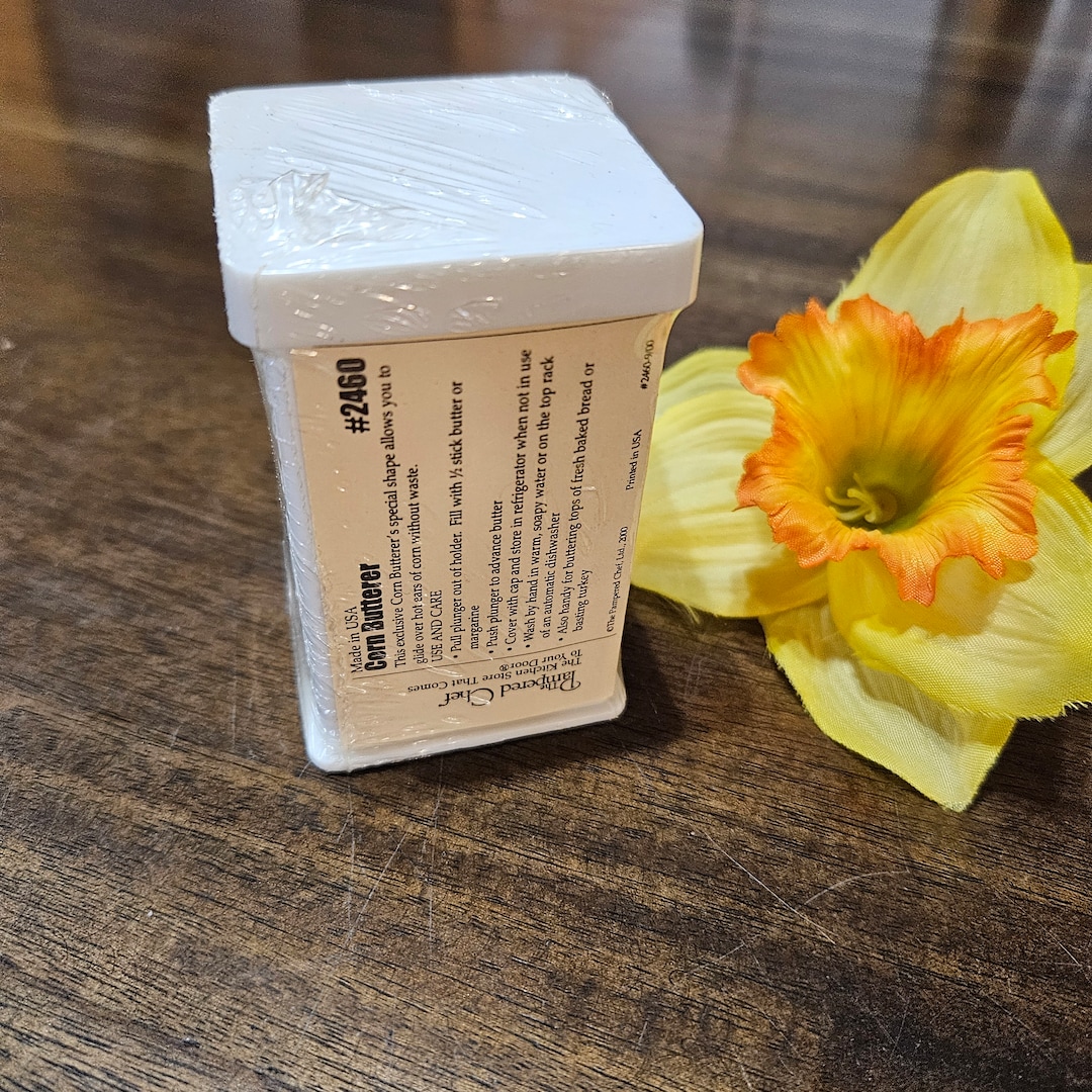 Pampered Chef Vintage 2000 Corn Butterer #2460 Original Packaging With ...