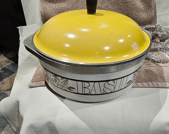 Club Aluminum Brown Dutch Oven With Lid Heavy 4.5 Quart Set Vintage ...