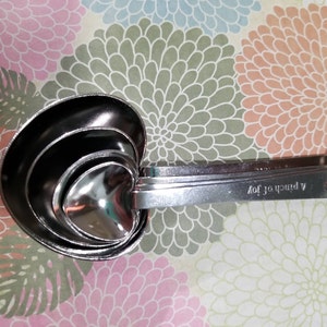 Measuring Spoon Set 4 Piece Novelty Set Cooking Gadgets Heart Shaped ...