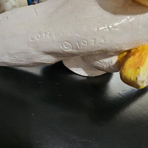 Vintage 1973 Ornamental Plaster Duck Yard Garden Decoration - Etsy