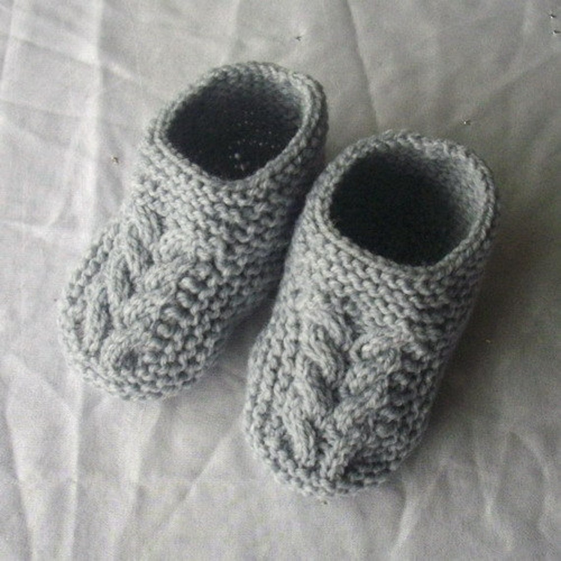 PDF Knitting Pattern for Toddler Slippers With Design | Etsy