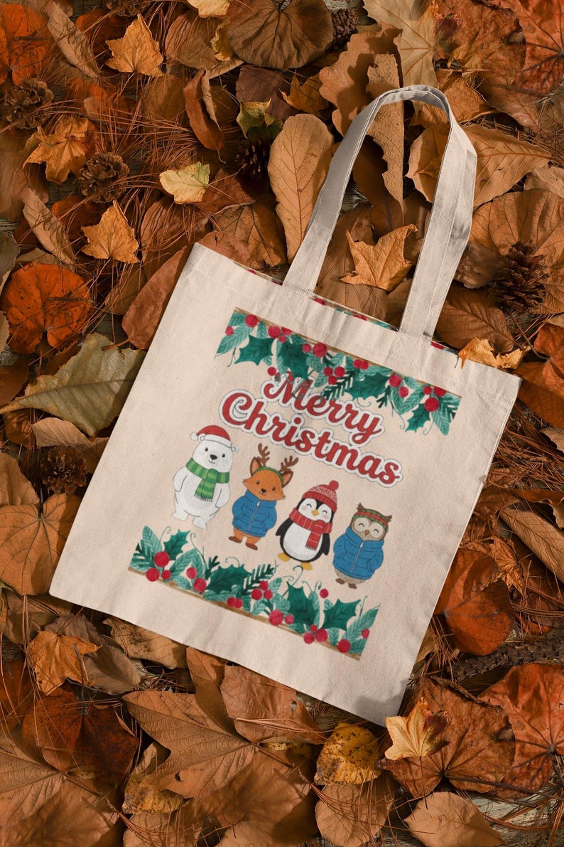 Christmas Animals PNG Clipart Polar Bear, Deer, Penguin & Owl ...