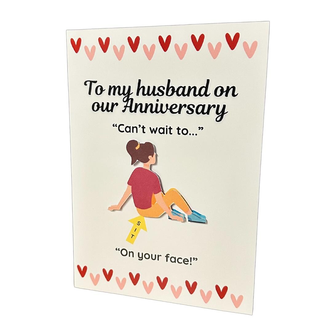 Anniversary Humour "sit" - Etsy