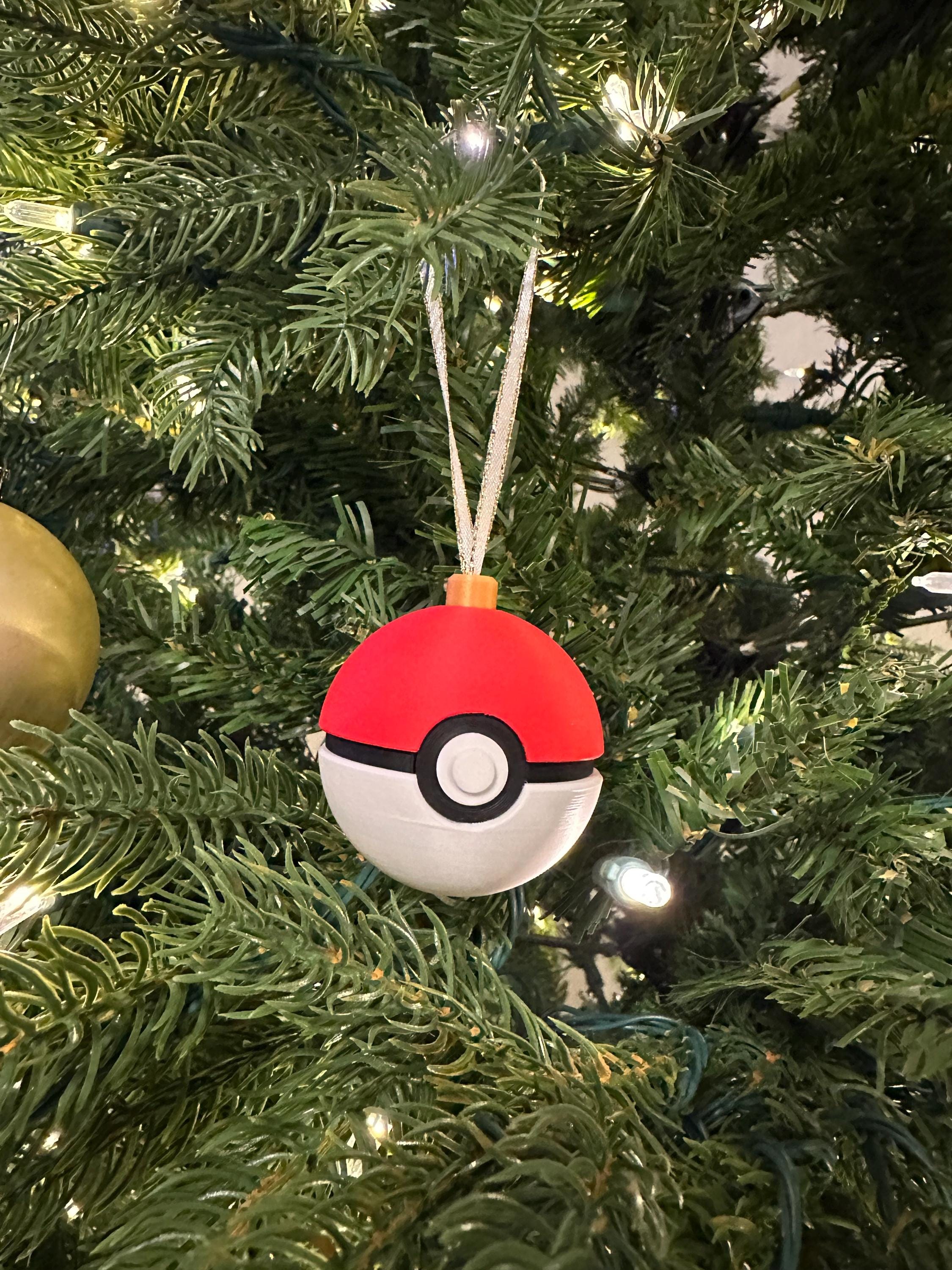 Pokeball Ornament - Etsy
