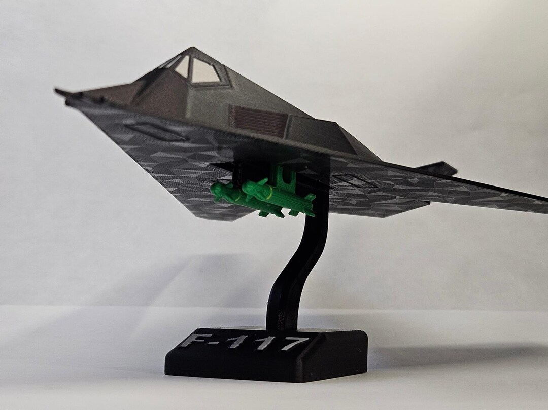 F-117 Nighthawk Plane Kit Card - Etsy