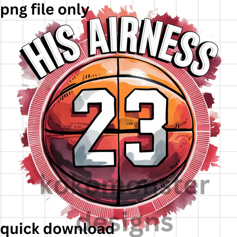 His Airness 23 PNG Basketball Png Michael Jordan Png Chicago Bulls Png ...