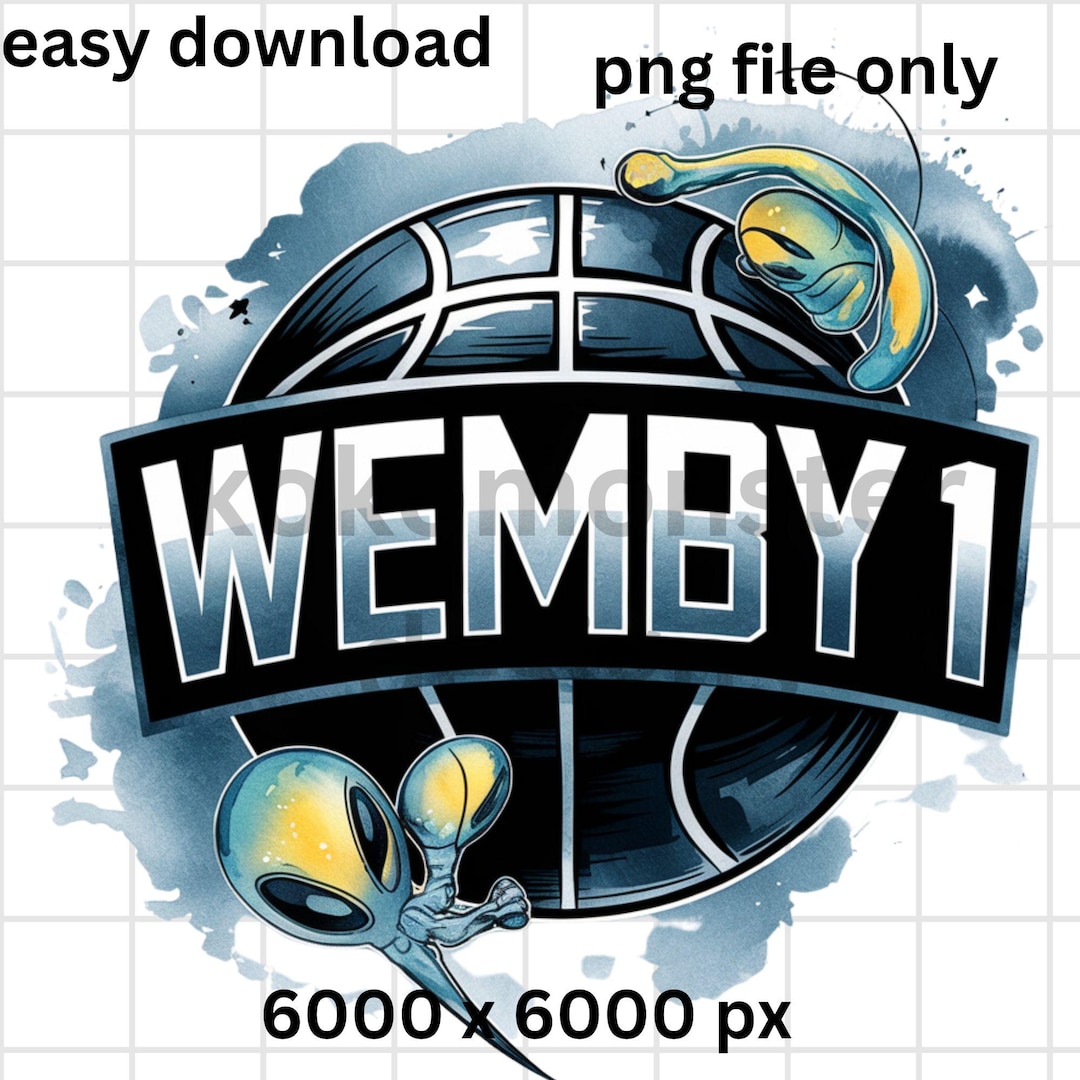 Wemby Png Spurs Png France Png Wembanyama Png Alien Png San Antonio ...