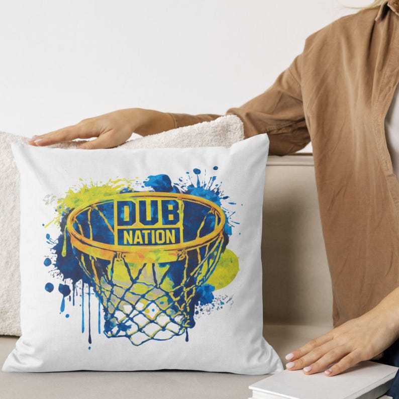 Dub Nation Watercolor Themed Digital Design PNG Gsw Png Golden State ...