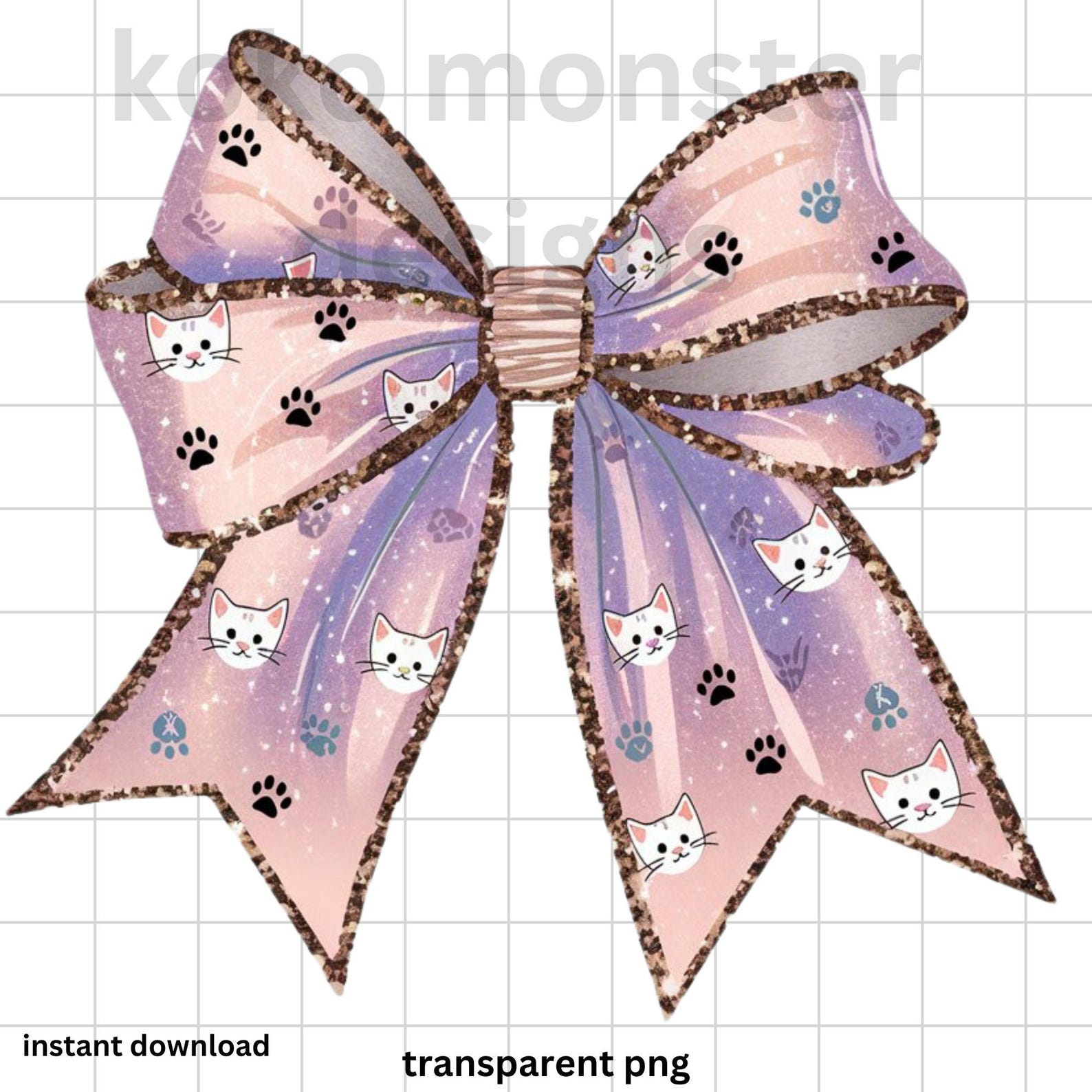 Coquette Bow With Kitten Theme PNG Cat Png Coquette Png Coquette Bow ...