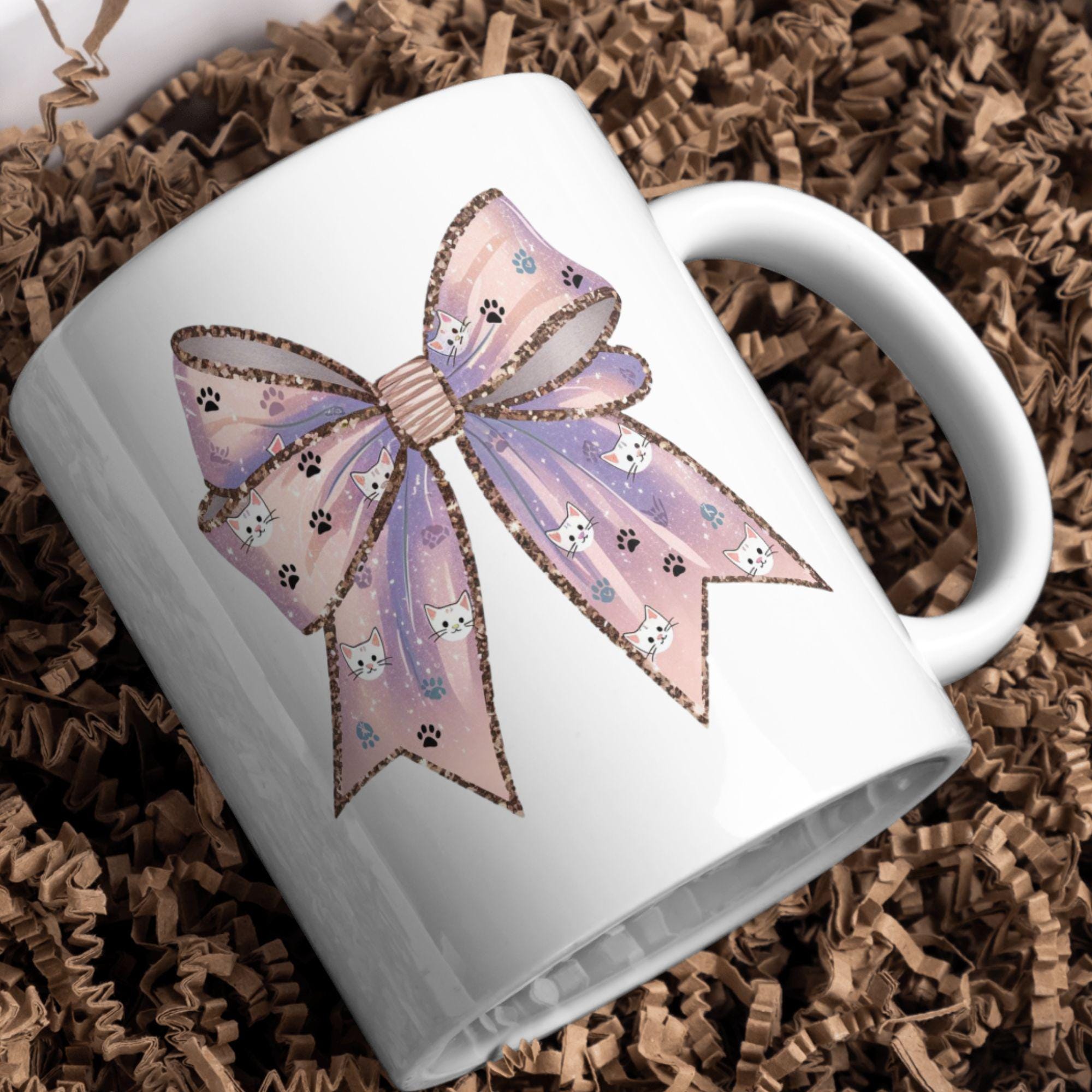 Coquette Bow With Kitten Theme PNG Cat Png Coquette Png Coquette Bow ...