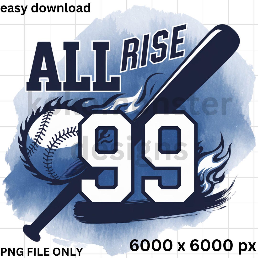 All Rise Png Aaron Judge Png Yankess Png - Etsy