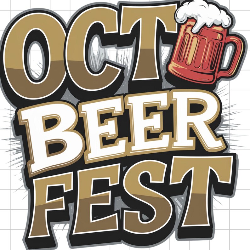 Octobeerfest PNG Beer Png Octoberfest Png Mug Png Free Flowing Drinks ...
