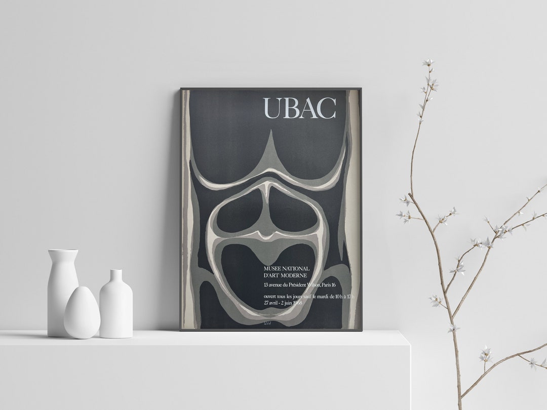 RAOUL UBAC, Original Lithography, Musée National D'art Moderne, 1968 - Etsy