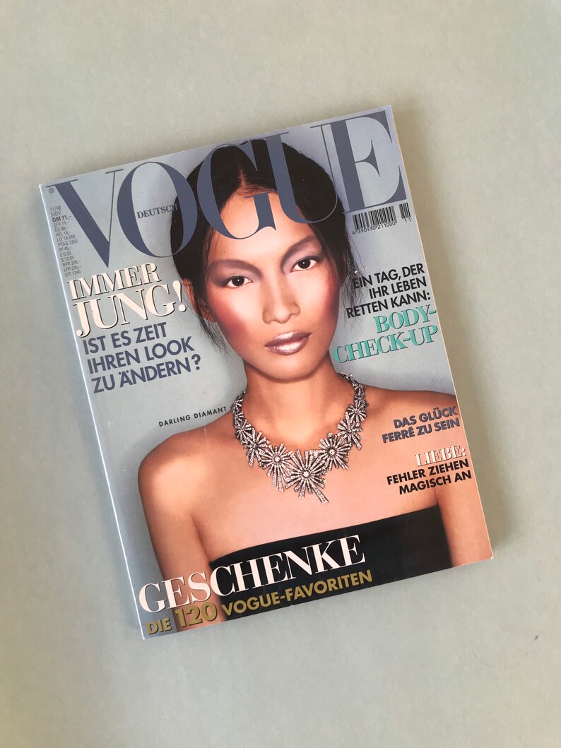 VOGUE German 1998 Vintage Magazine - Etsy