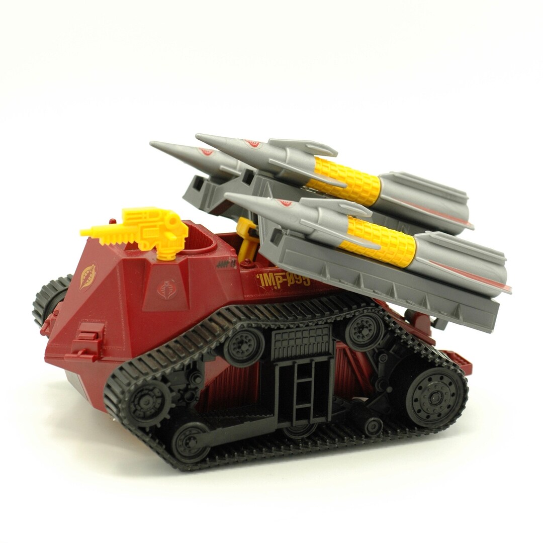 Vintage 1988 G.I Joe Cobra IMP Tank, Hasbro G.I Joe Vehicle Action ...