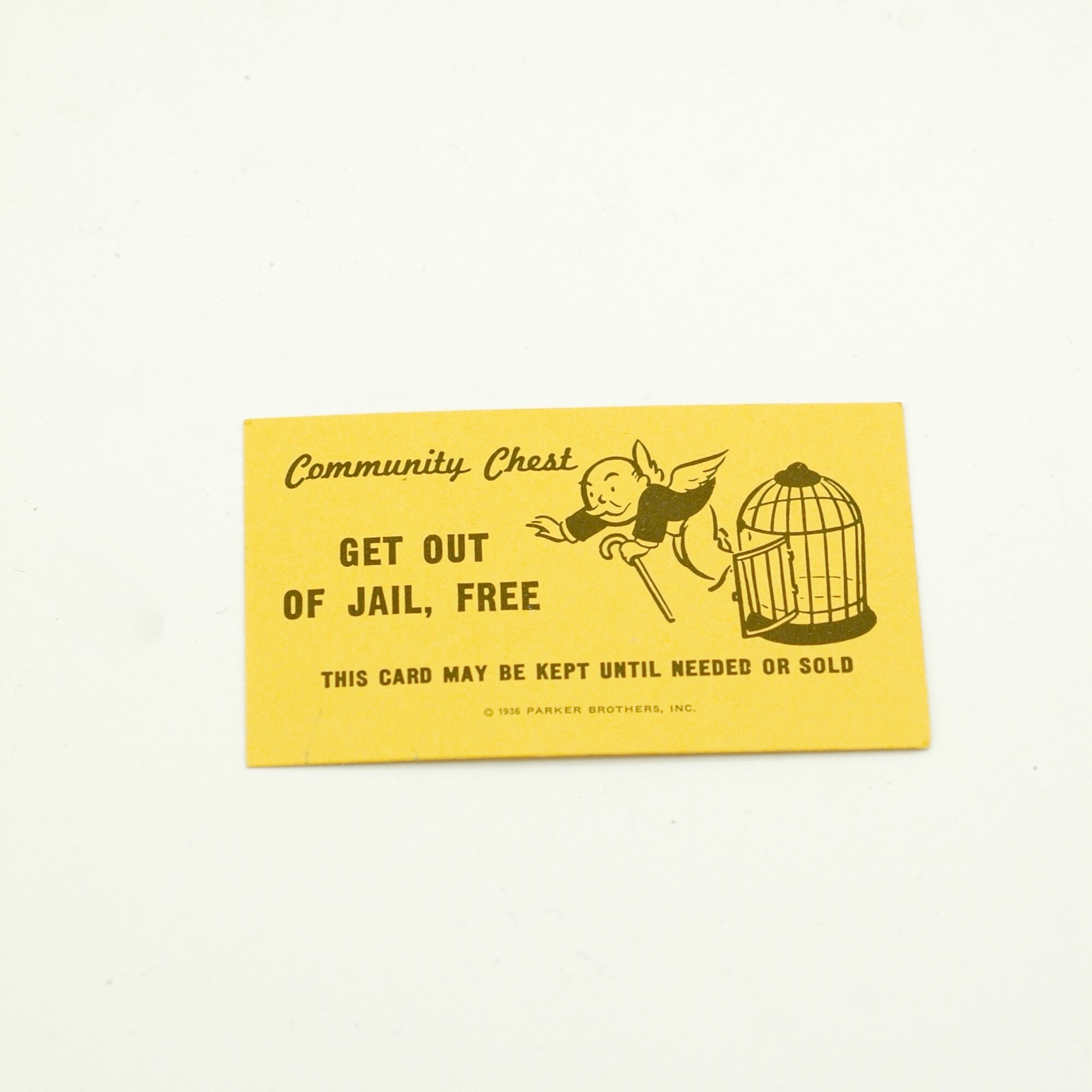 Monopoly Get Out of JAIL FREE Card // Perfect for Bachelor Parties ...