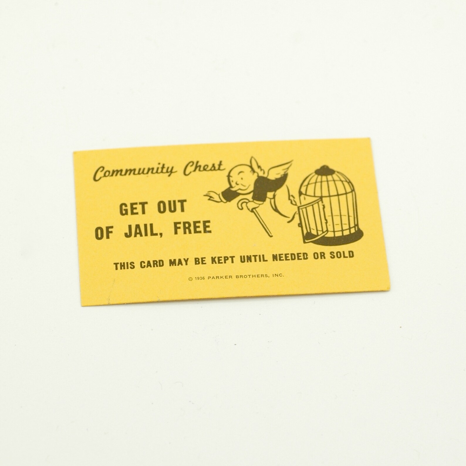 Monopoly Get Out of JAIL FREE Card // Perfect for Bachelor Parties ...