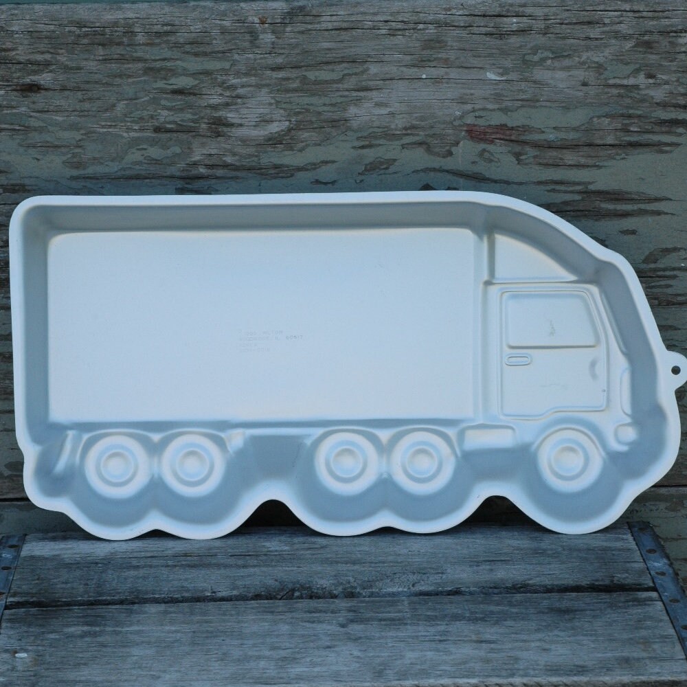 Semi-truck Cake Pan Big Rig Cake Pan 1986 Wilton Truck Big, 51% OFF