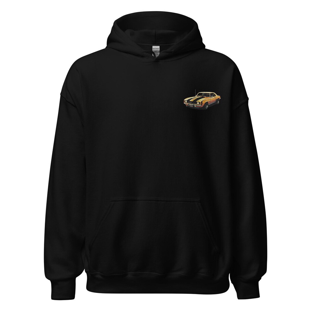 Chevrolet Camaro SS Pixel Art Embroidered Hoodie - Etsy