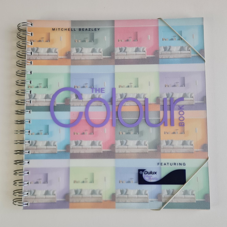 Vintage Interior Colour Book: 90s Design Palette Colors for Interior ...