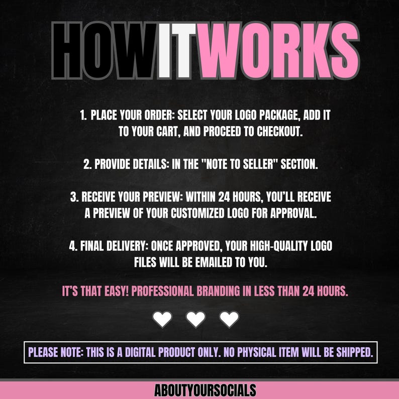 Pink Nail Business Logo - Etsy New Zealand