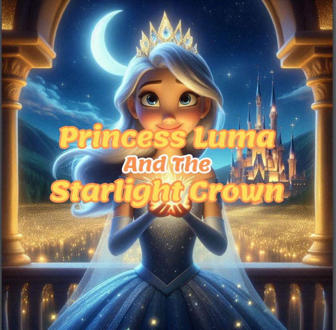 Princess Luma and the Starlight Crown - Etsy