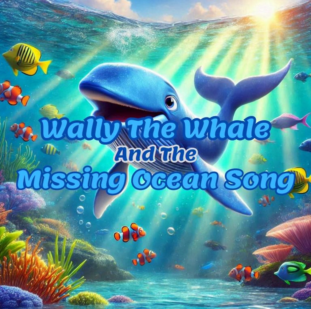 Wally the Whale and the Missing Ocean Song - Etsy