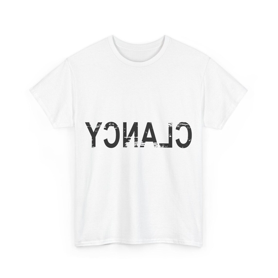 Tyler's CLANCY Reverse Tee Black - Etsy