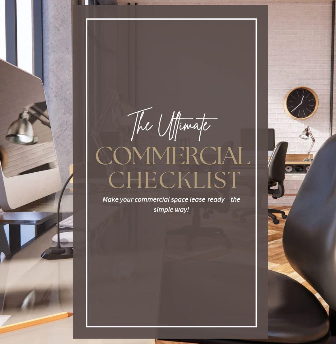 The Ultimate Commercial Checklist - Etsy