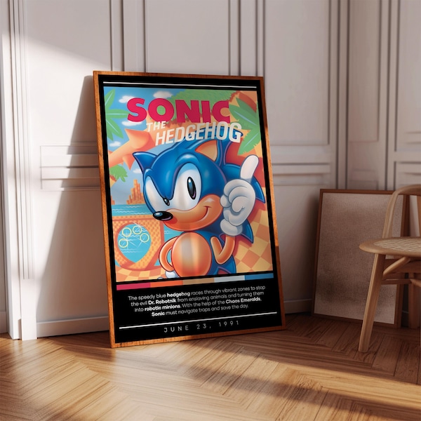 Sonic the Hedgehog 3 Poster - Etsy
