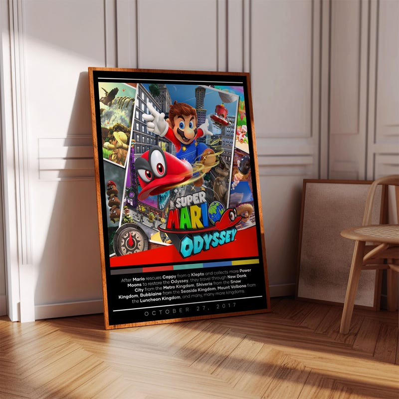Super Mario Print - Etsy