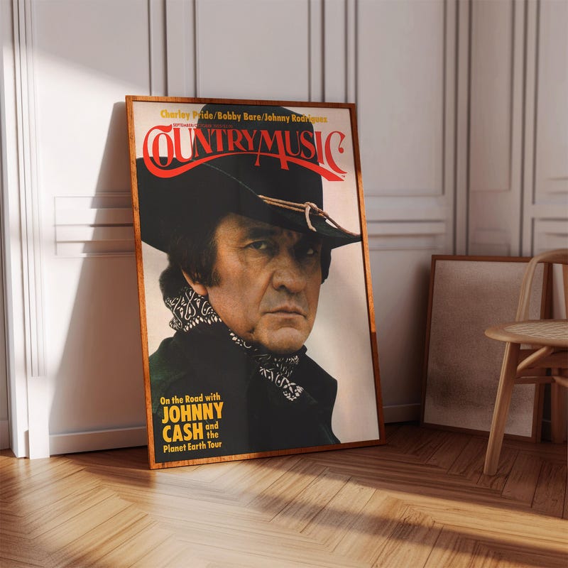 Johnny Cash Poster - Etsy