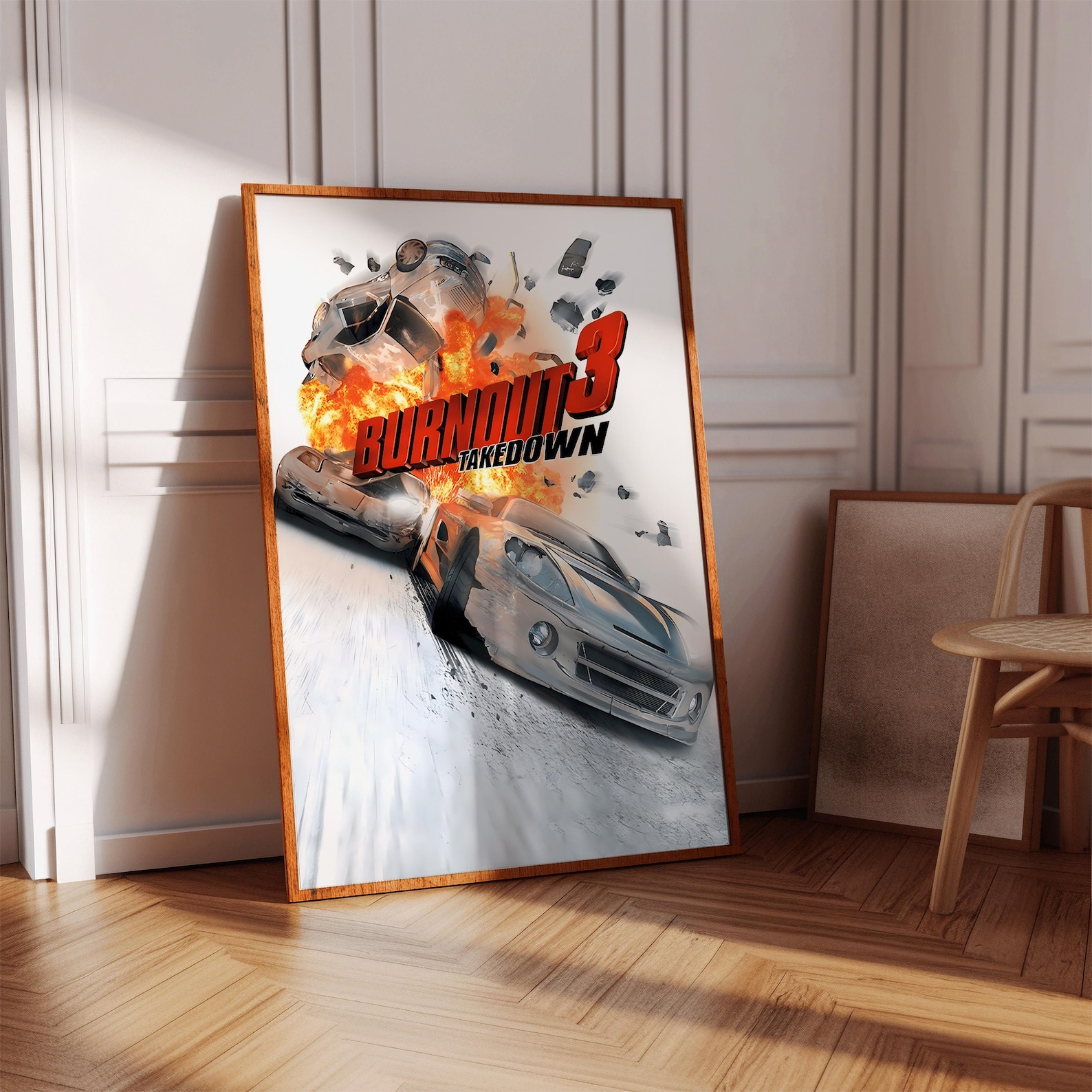 Burnout 3 Takedown Poster Print | Gaming Poster | Gaming Decor | Video ...