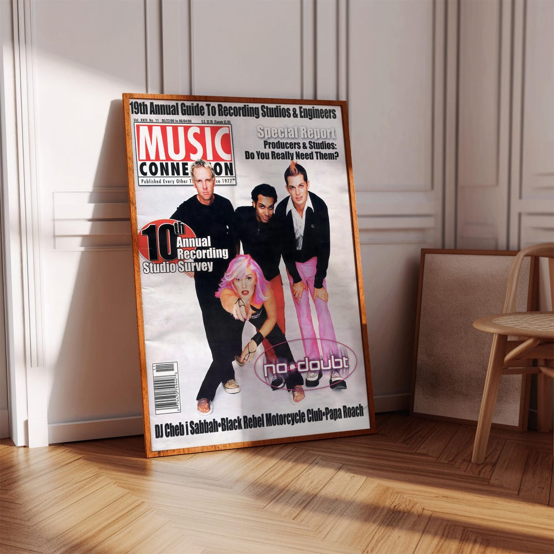 No Doubt Poster Print | Magazine Poster Print | Magazine Cover Art ...