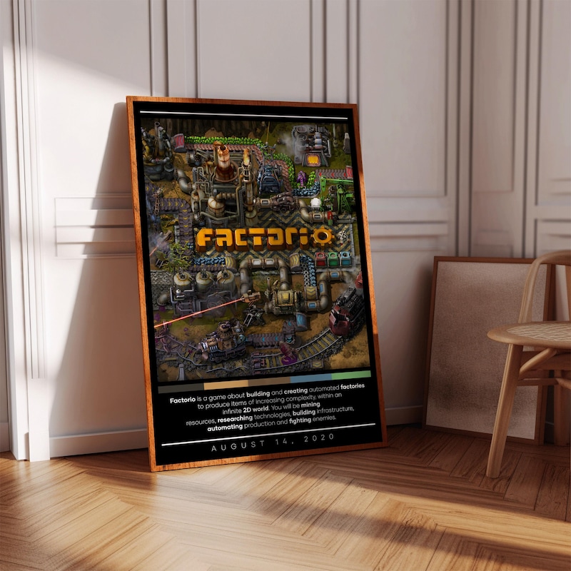 Factorio Prints - Etsy