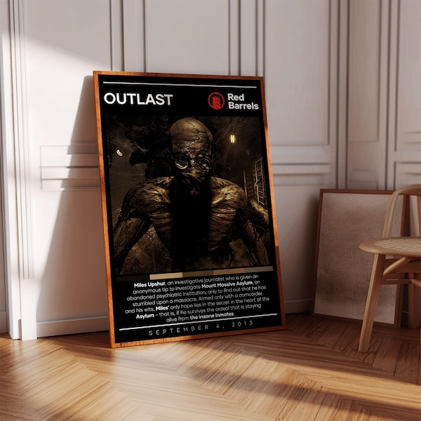 Outlast Trials Poster - Etsy