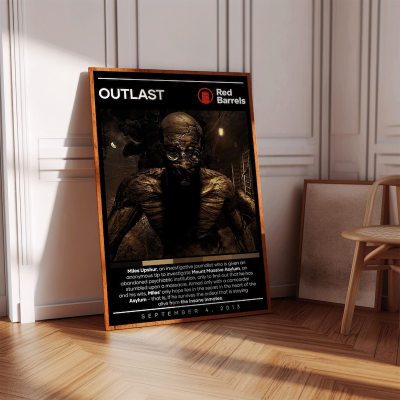 Outlast Trials Poster - Etsy