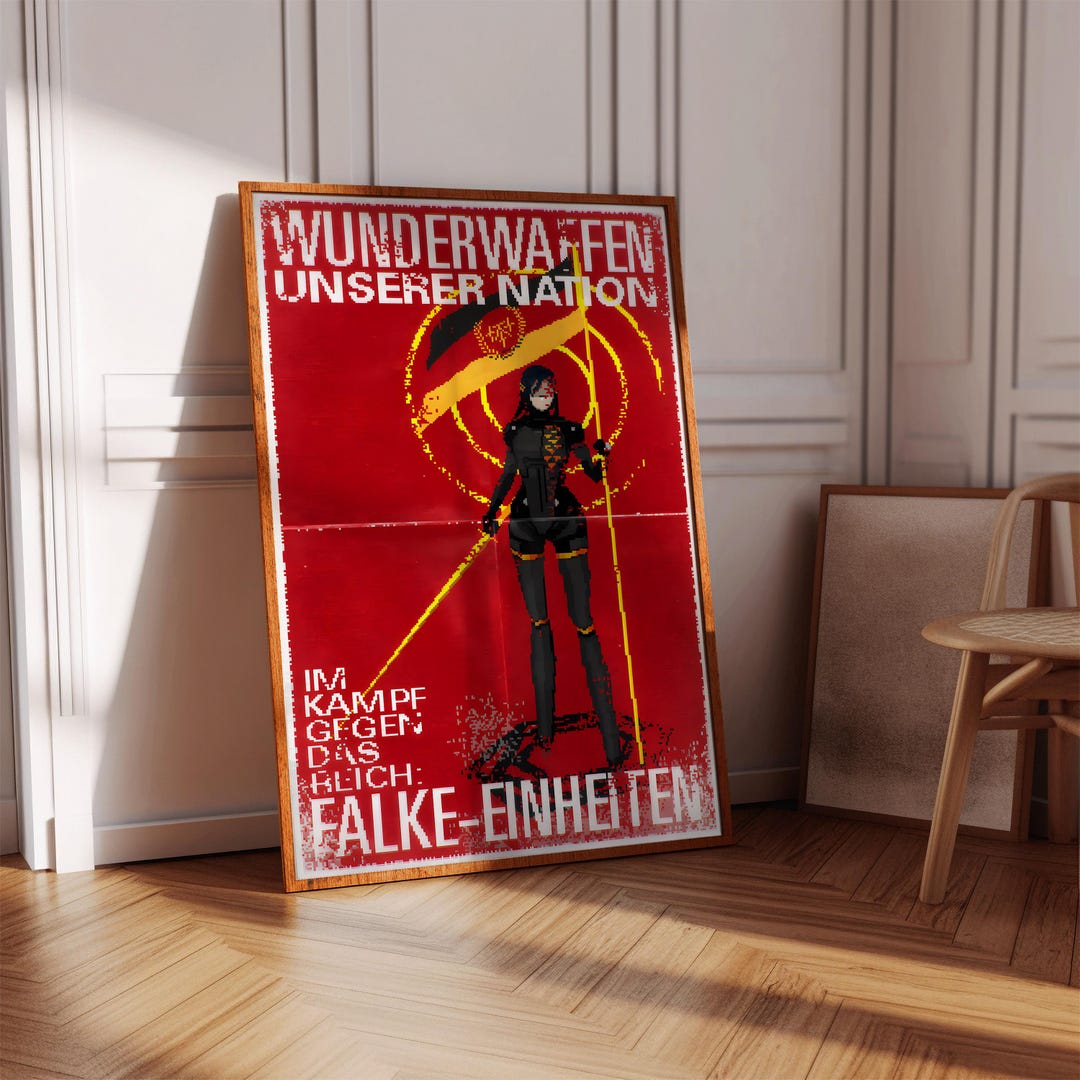 Signalis Poster Print | Gaming Poster | Gaming Decor | Video Game ...