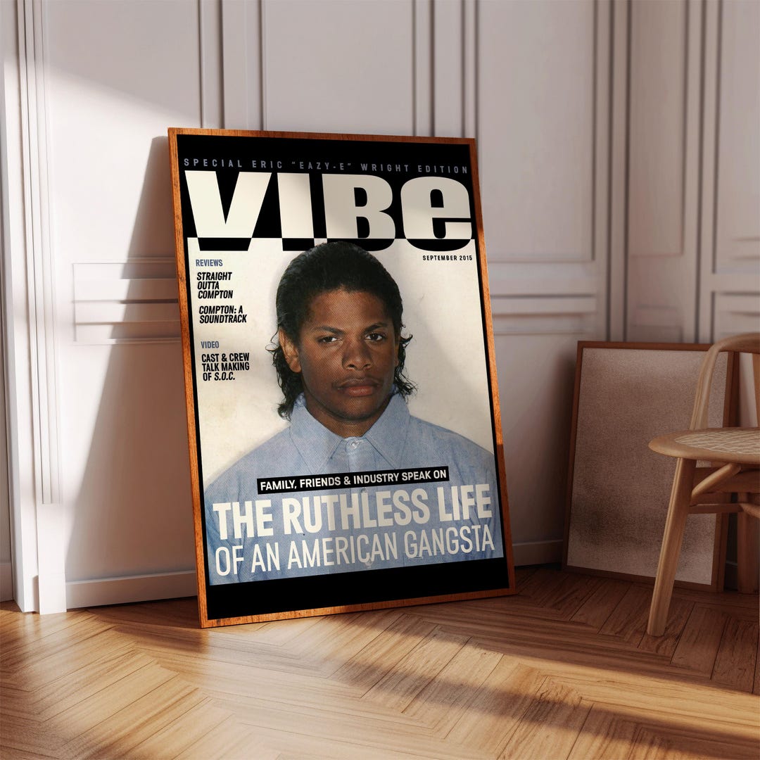 Eazy E Poster Print | Magazine Poster Print | Magazine Cover Art ...