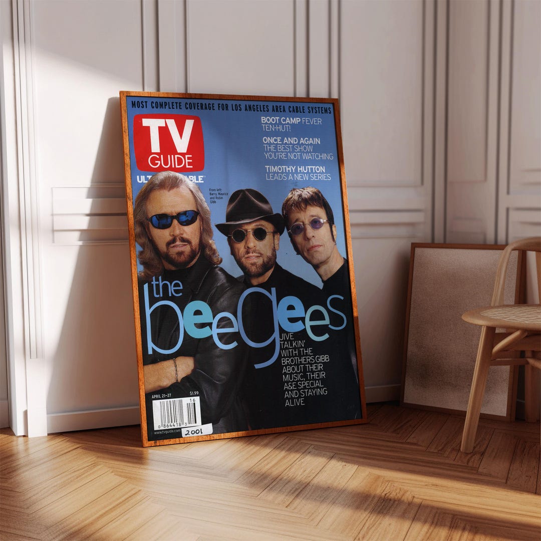 Bee Gees Poster Print | Magazine Poster Print | Magazine Cover Art ...