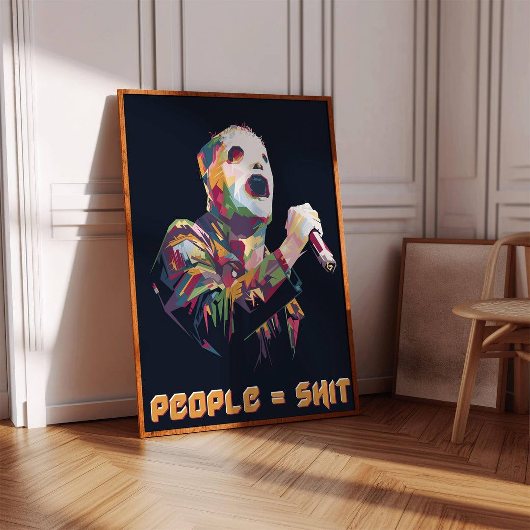 Corey Taylor Poster Print | Slipknot Poster | Artist Poster | Artist ...