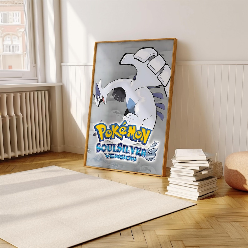 Pokemon Soulsilver Poster Print | Gaming Poster | Gaming Decor | Video ...
