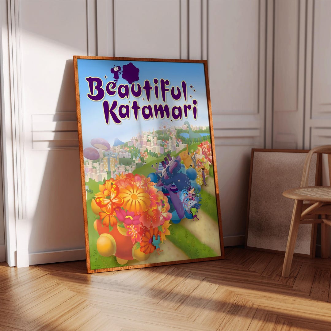 Schöner Katamari Poster | Gaming Poster | Spiele Dekor | Videospiel ...