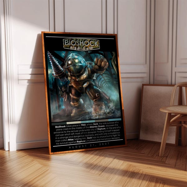 Bioshock Poster - Etsy UK