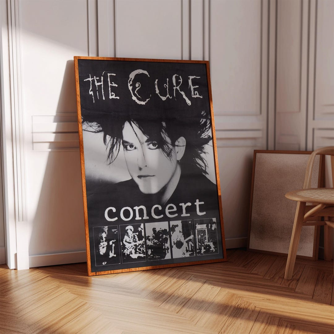 The Cure Poster Print | Magazine Poster Print | Magazine Cover Art ...