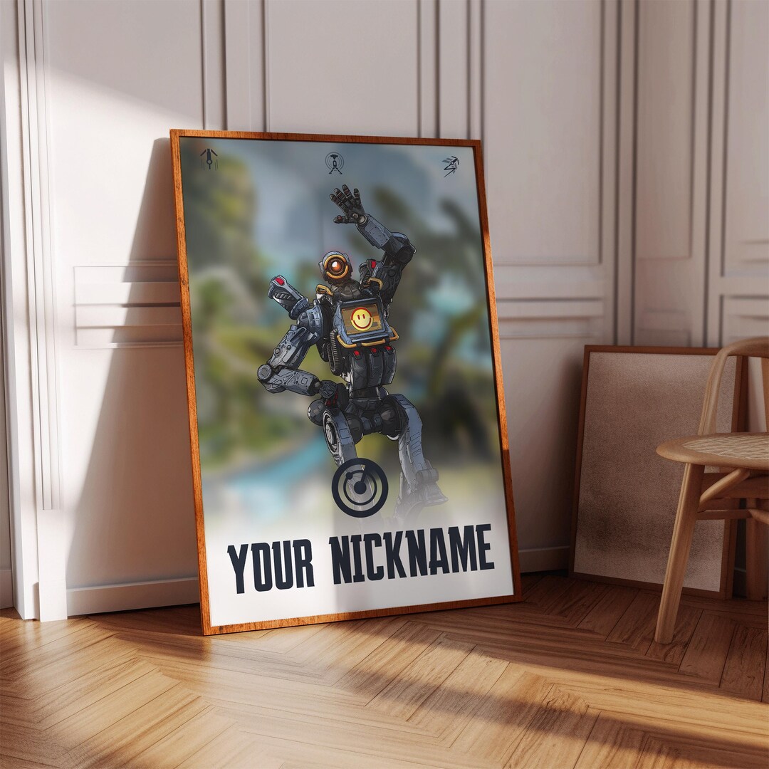 Apex Legends Pathfinder Poster Print | Gaming Poster | 3 Colors ...